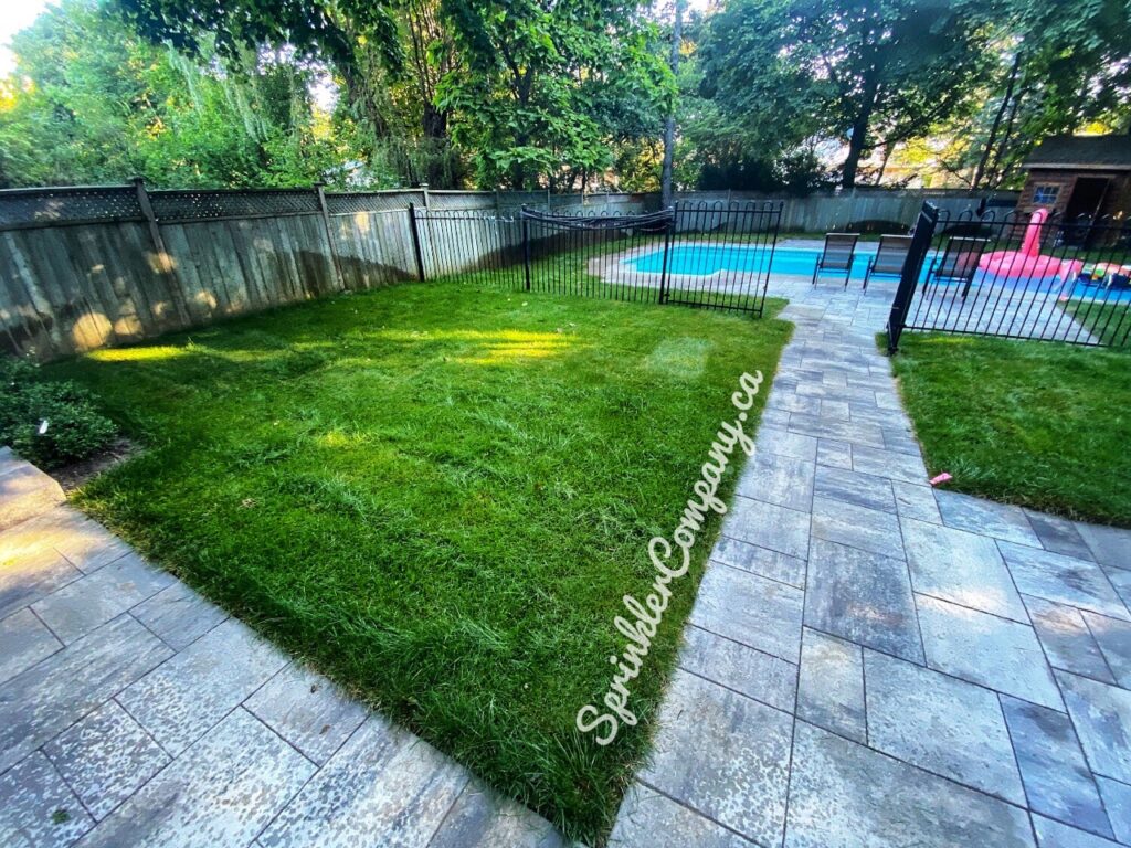 Sprinkler Line Repair