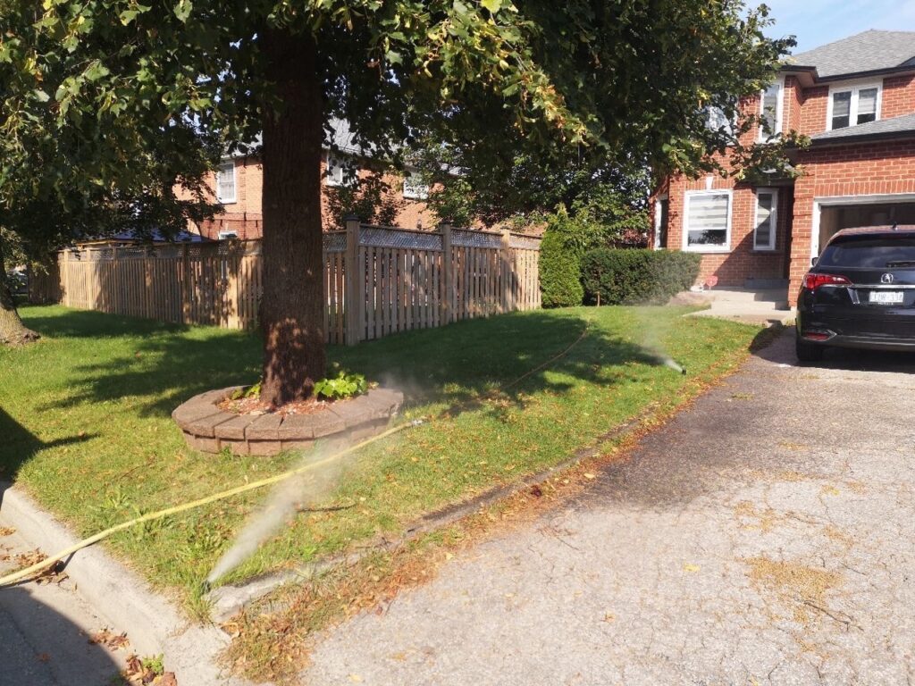 Sprinkler Line Repair