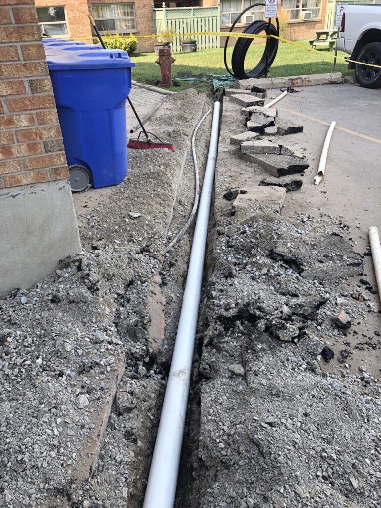 Repairing pvc Irrigation Pipe - The Sprinkler Company Inc.