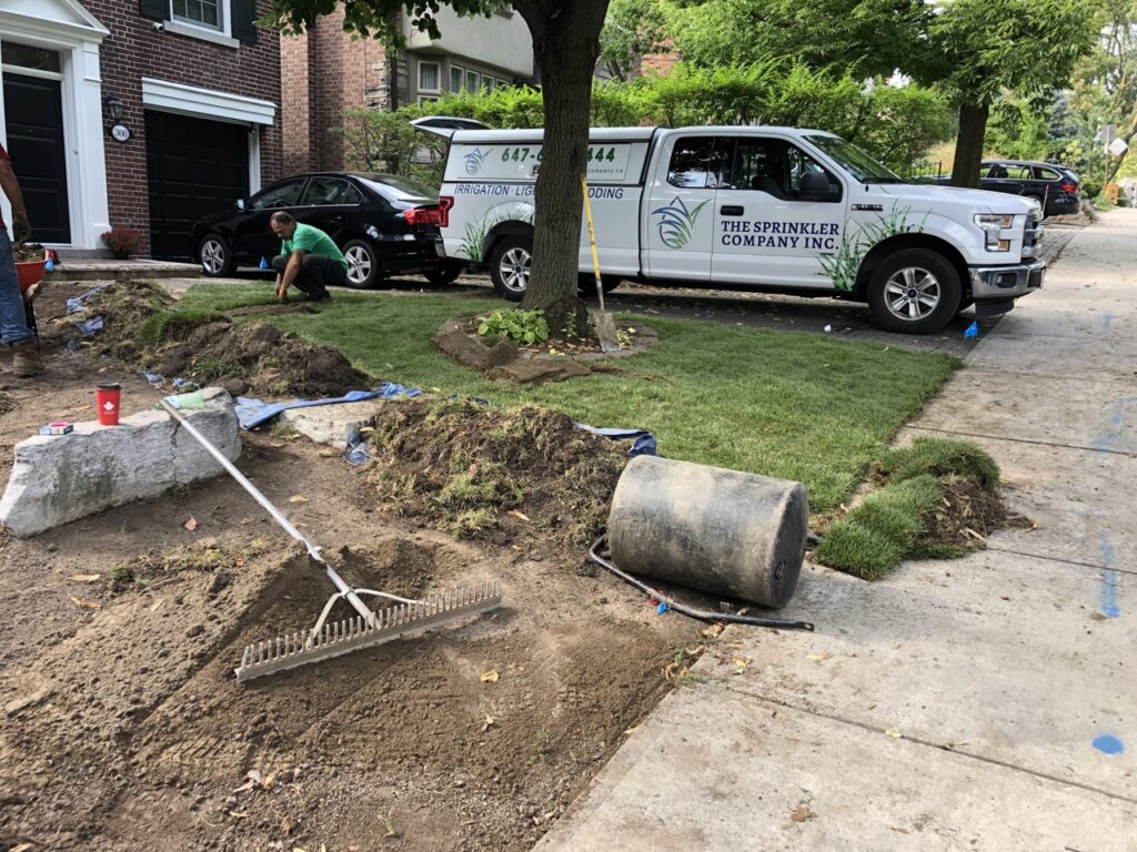 SOD Installation Toronto - The Sprinkler Company Inc