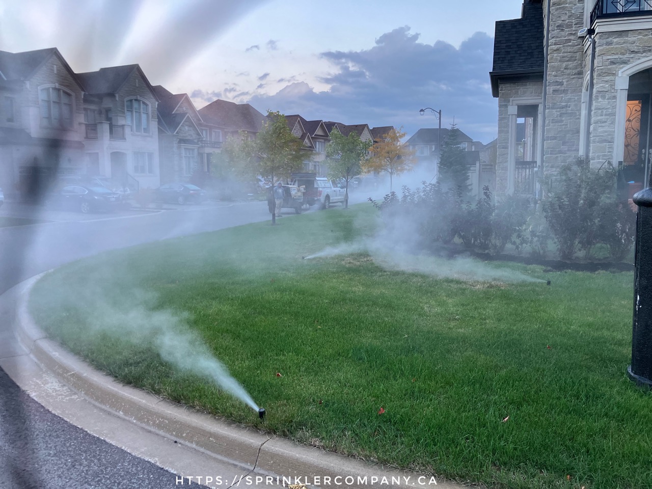 Richmond Hill Irrigation Winterization - The Sprinkler Company Inc.